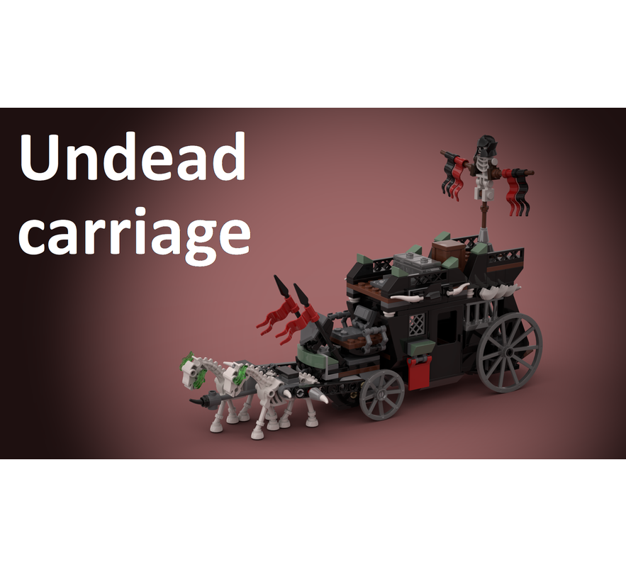 LEGO MOC Undead carriage [Undead army] by AlexEscapist | Rebrickable ...