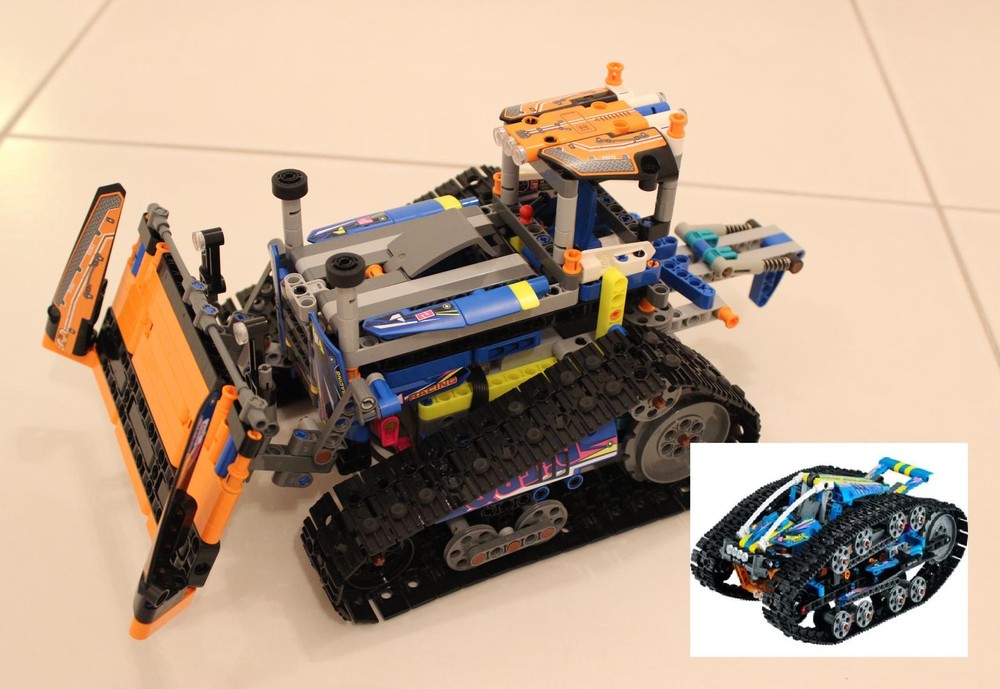 LEGO MOC Mini dozer 42140 alternative model by Omanb571 | Rebrickable ...