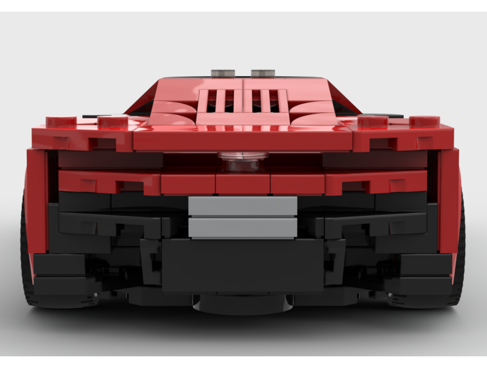 LEGO MOC 2025 Ferrari F80 by KineticKit | Rebrickable - Build with LEGO
