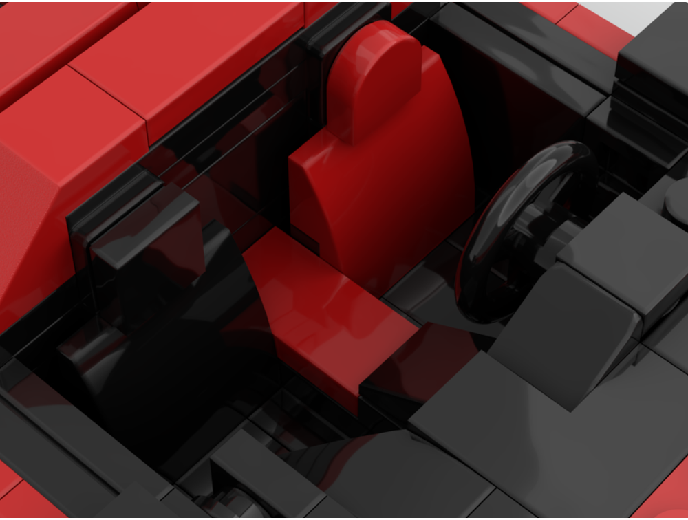 LEGO MOC 2025 Ferrari F80 by KineticKit | Rebrickable - Build with LEGO