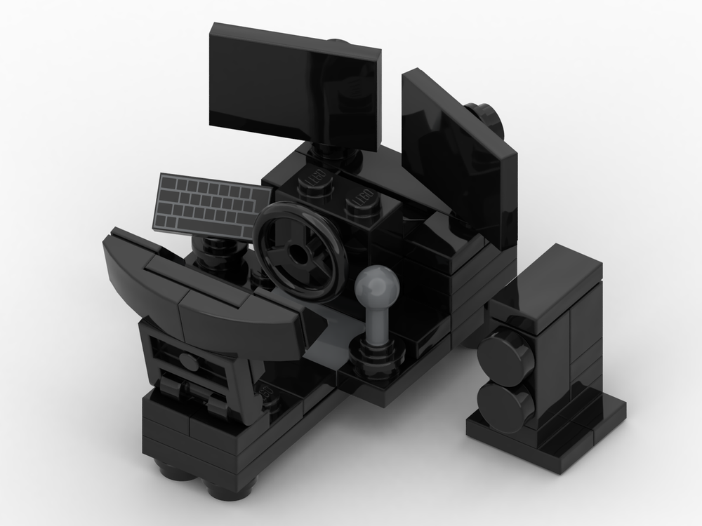 LEGO MOC Minifig Sim Racing Setup by GGlecoco | Rebrickable - Build ...