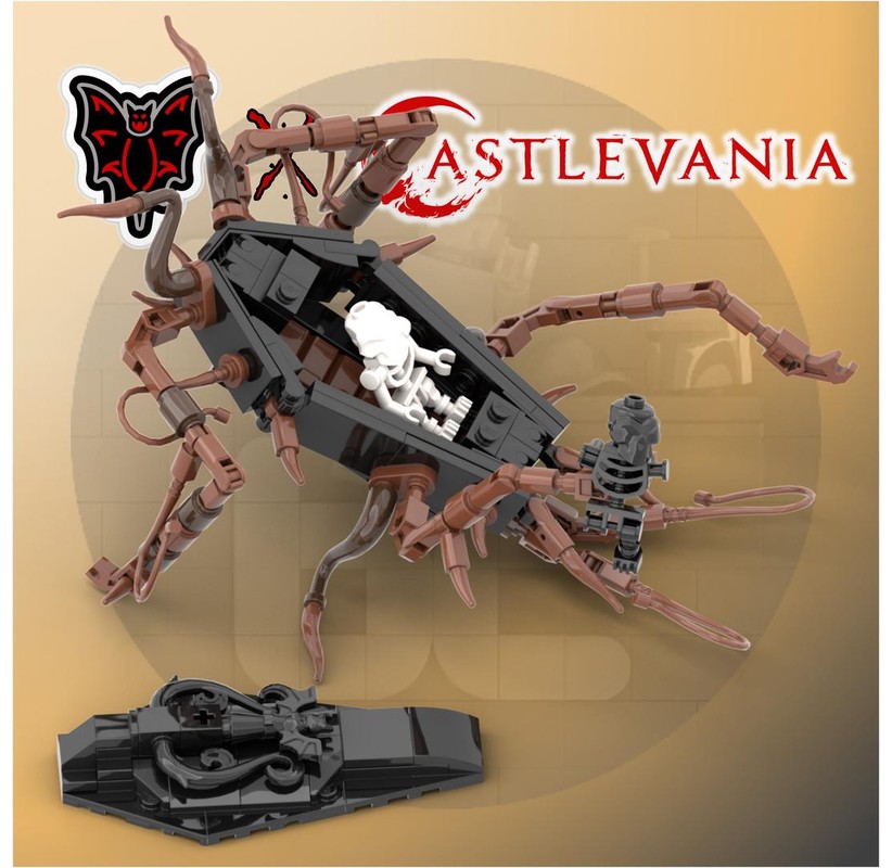 LEGO MOC Coffin Spider - Fright Knights X Castlevania by the_bricked ...