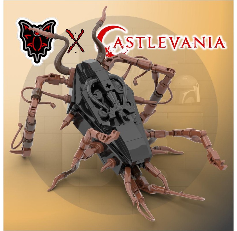LEGO MOC Coffin Spider - Fright Knights X Castlevania by the_bricked ...