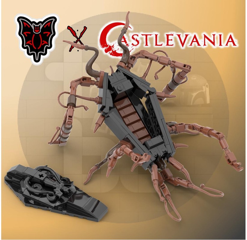 LEGO MOC Coffin Spider - Fright Knights X Castlevania by the_bricked ...