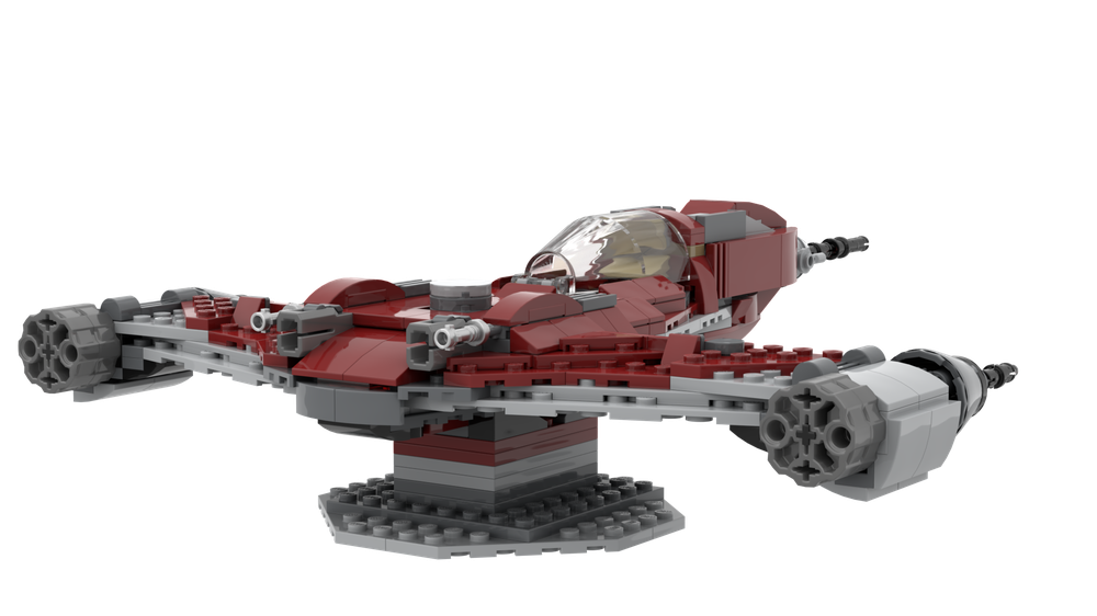 Lego Moc Ahsoka Tanos N 1 Starfighter 75362 Alternative By Zsoltom