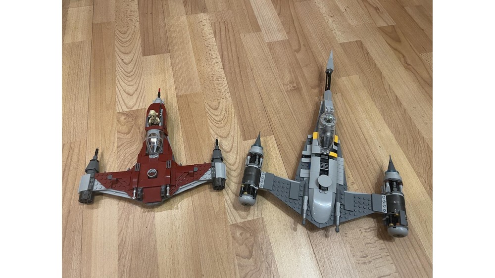 Lego Moc Ahsoka Tanos N 1 Starfighter 75362 Alternative By Zsoltom