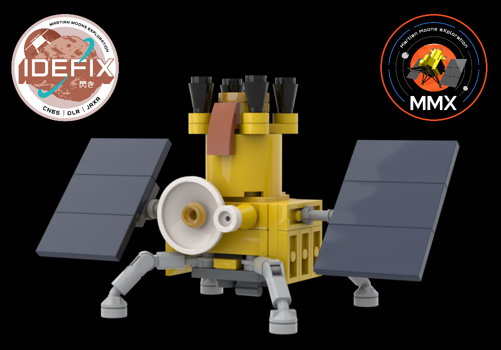 LEGO MOC MMX Spacecraft and IDÉFIX rover by OrchardBuilds | Rebrickable ...