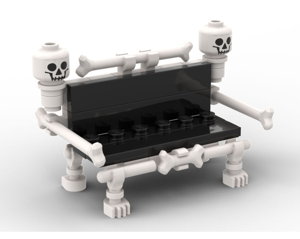 LEGO MOC Bone Bench - Autumn Village by Brickland Hills | Rebrickable ...