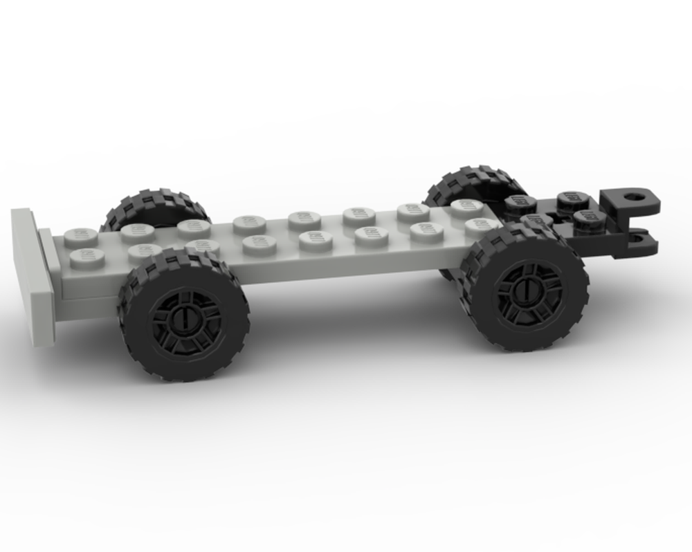 LEGO MOC Land Rover Series III chassis witch tail hitch by AairsoftPR0 ...