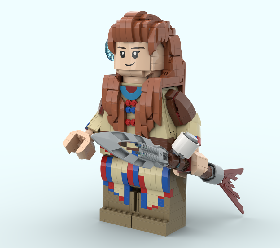 LEGO MOC Aloy by revilor | Rebrickable - Build with LEGO