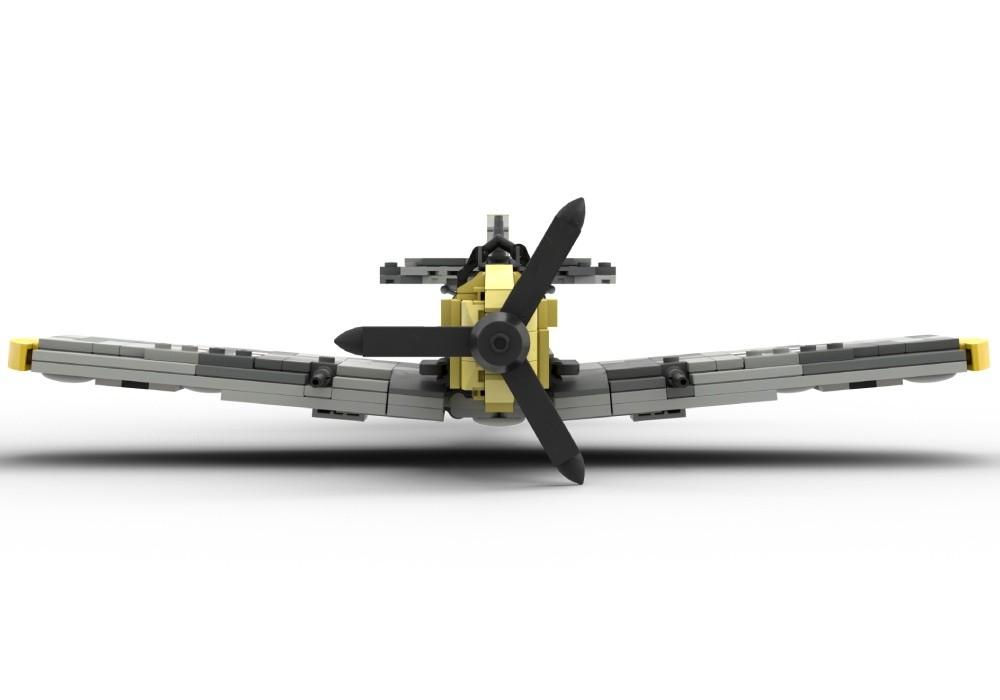 LEGO MOC Messerschmitt Bf 109 by BlackWolfStudio | Rebrickable - Build ...