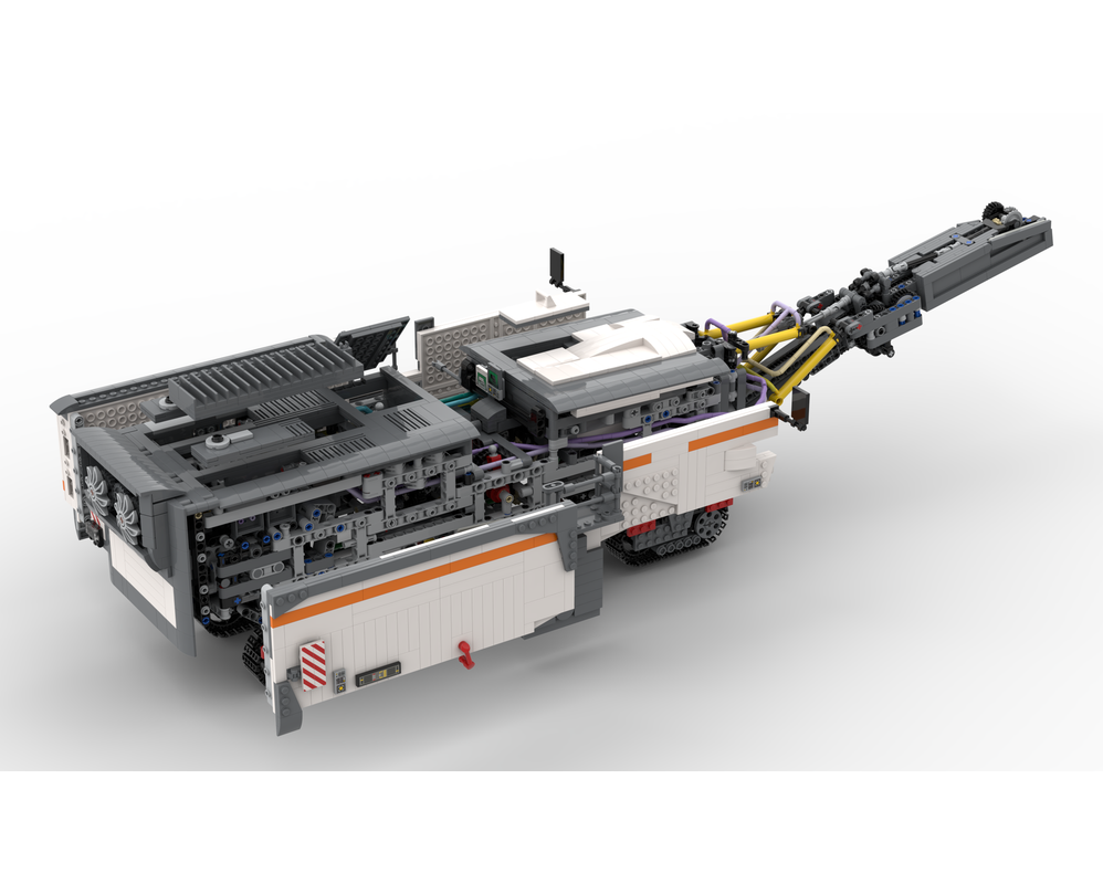 LEGO MOC Wirtgen W 250 fi cold milling machine by lones_lego_creations ...
