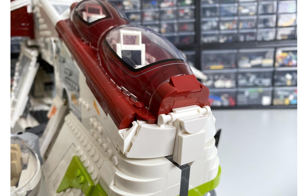 Lego Moc Ucs Republic Gunship Laati Upgrade 75309 Mod By Gremder23