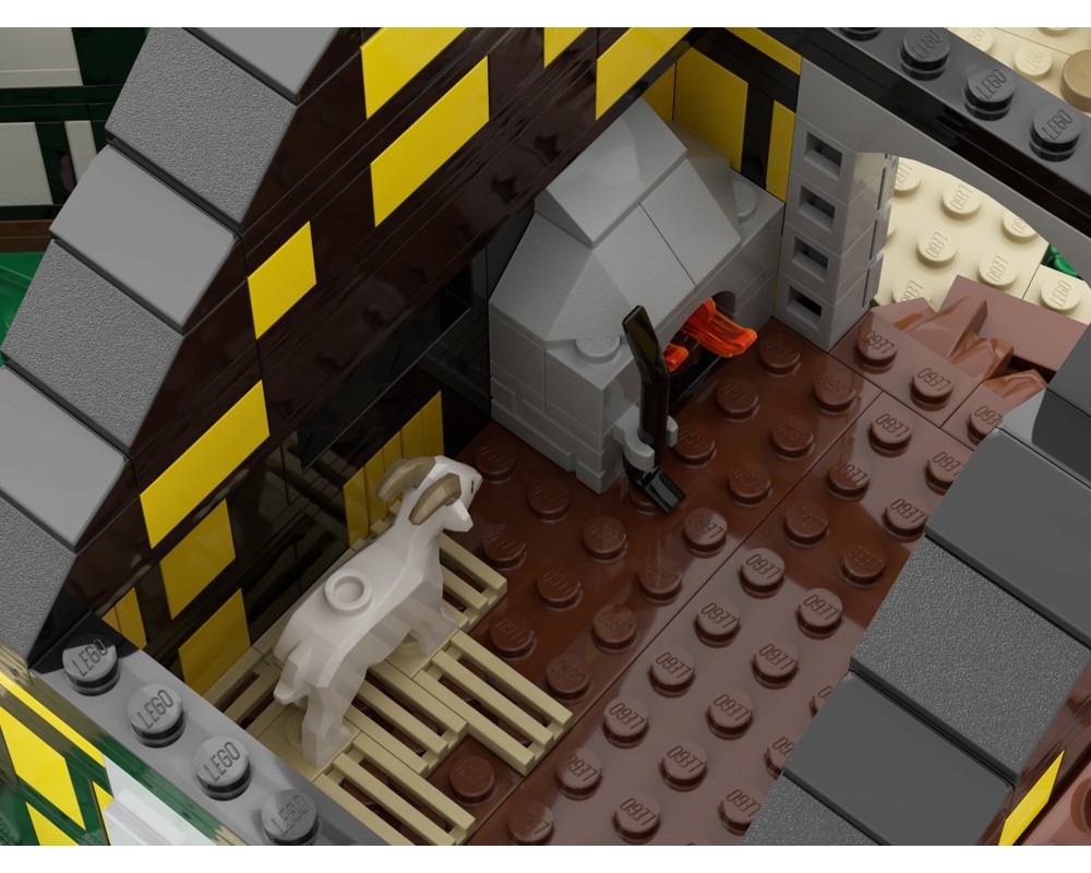 LEGO MOC Medieval Houses by Mikey_Brickalloti | Rebrickable - Build ...
