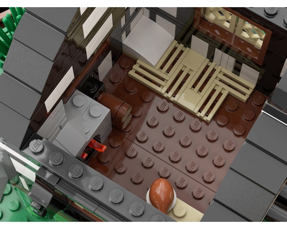 LEGO MOC Medieval Houses by Mikey_Brickalloti | Rebrickable - Build with LEGO