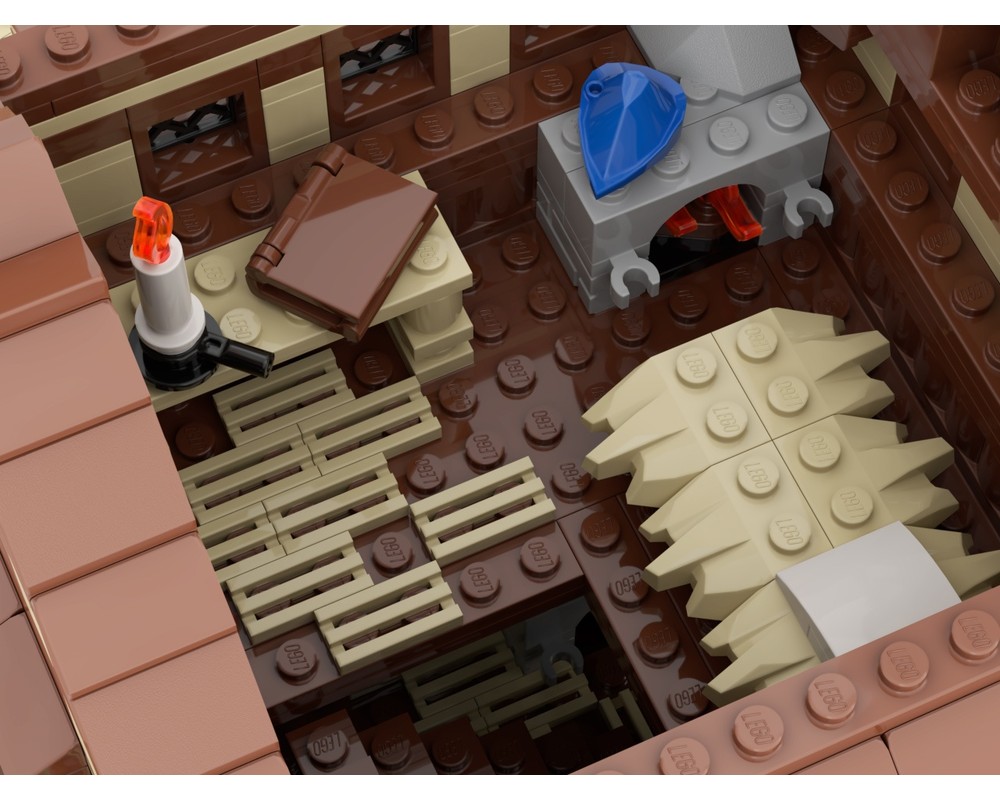 LEGO MOC Medieval Houses by Mikey_Brickalloti | Rebrickable - Build ...