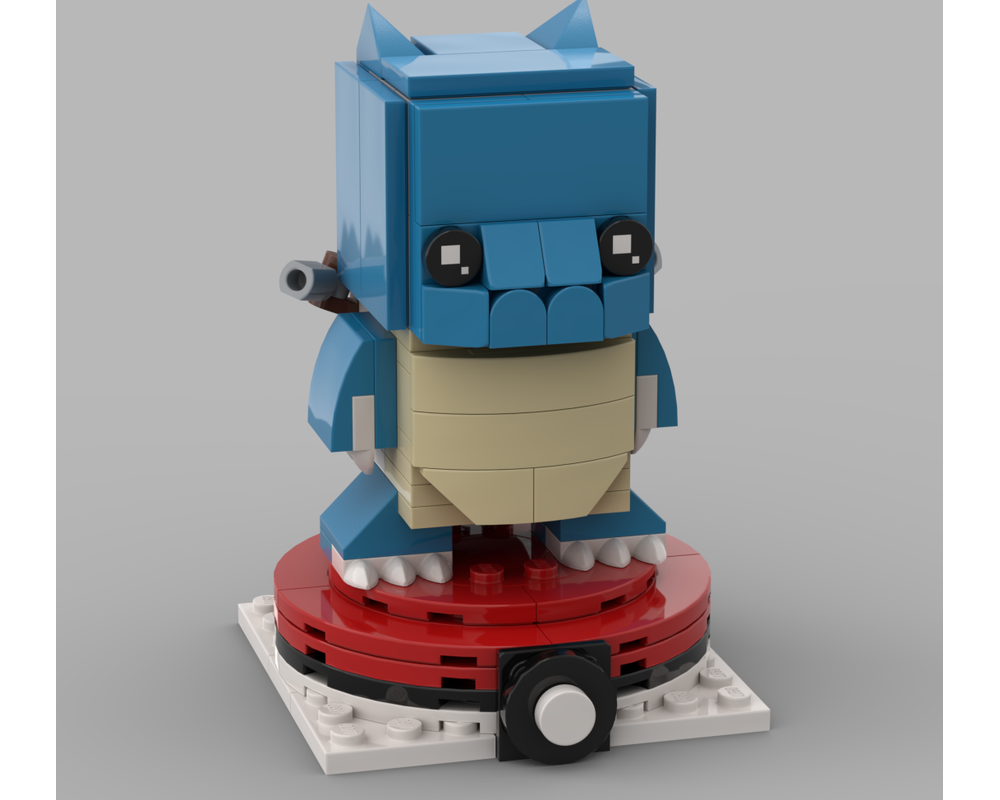 Lego Moc Pokéball Base Pokémon By Herpuderpules Rebrickable Build
