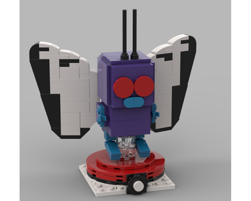 Lego Moc Pokéball Base Pokémon By Herpuderpules Rebrickable Build