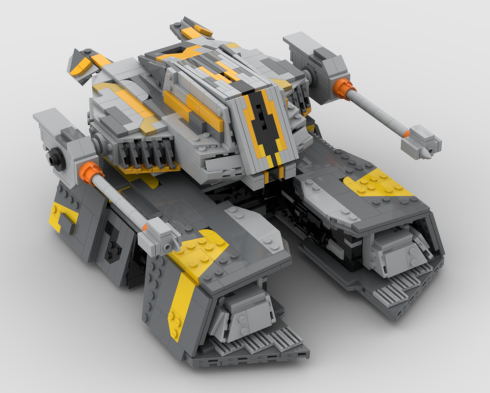 LEGO MOC Canderous Tank by McMOC | Rebrickable - Build with LEGO