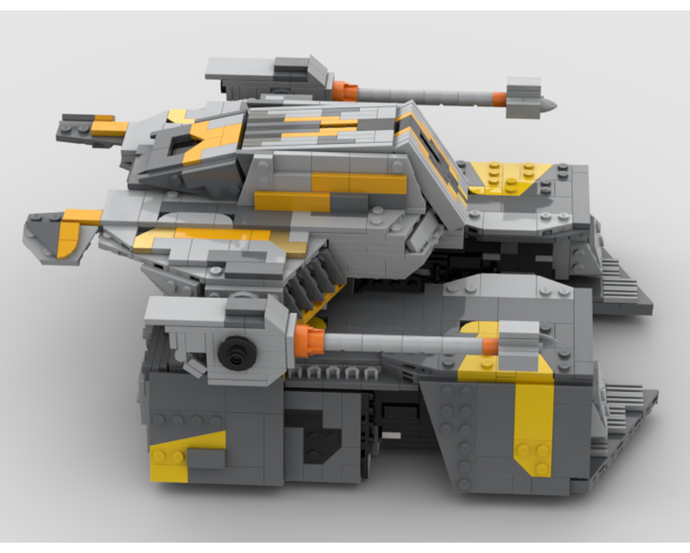 LEGO MOC Canderous Tank by McMOC | Rebrickable - Build with LEGO