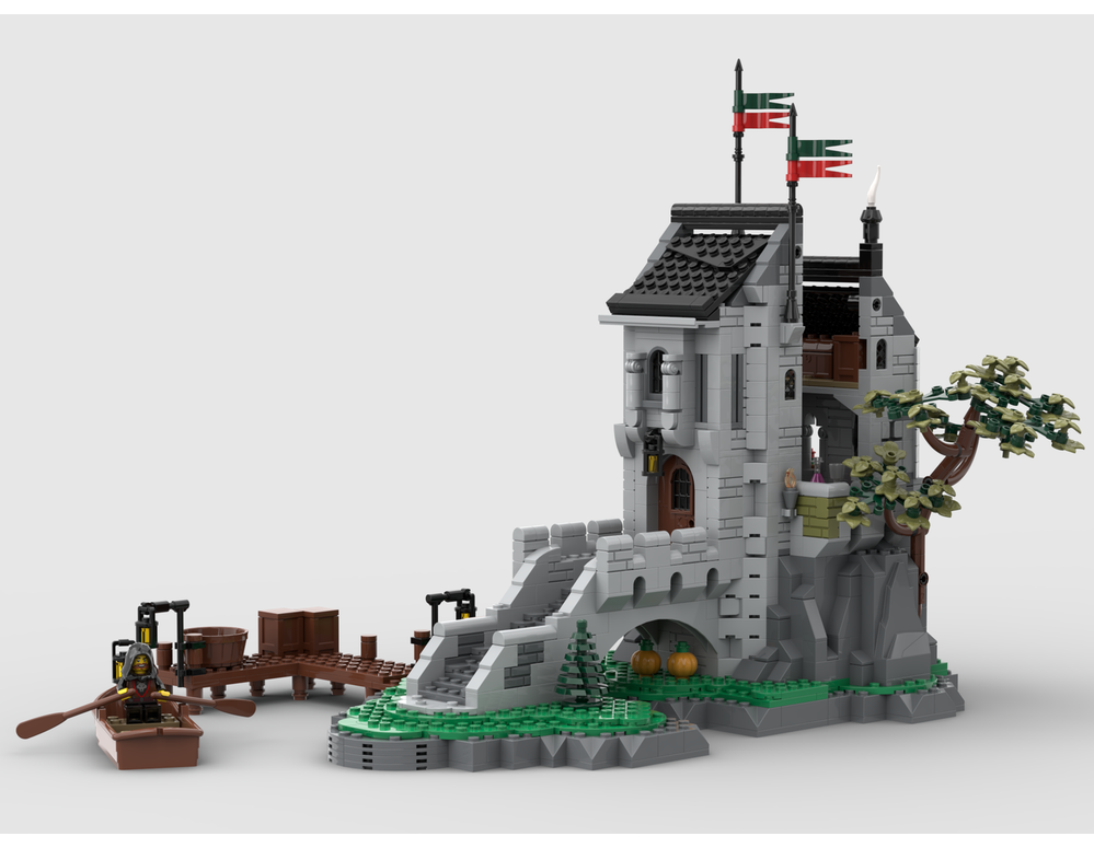 LEGO MOC Woolfpack watch Tower by PantelisManthos | Rebrickable - Build ...