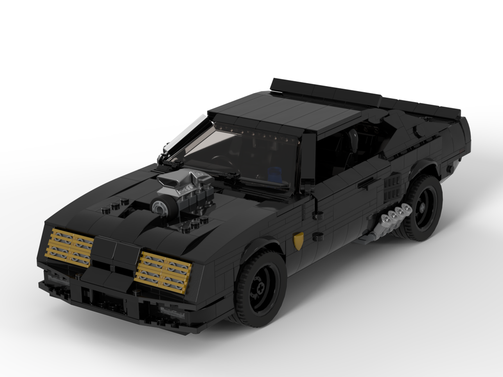 LEGO MOC V8 Interceptor from Mad Max 1 by Linse | Rebrickable - Build ...