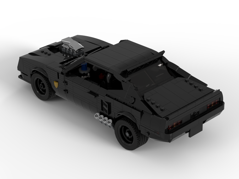 Lego Moc V8 Interceptor From Mad Max 1 By Linse Rebrickable Build