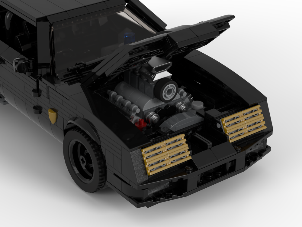 Lego Moc V8 Interceptor From Mad Max 1 By Linse Rebrickable Build