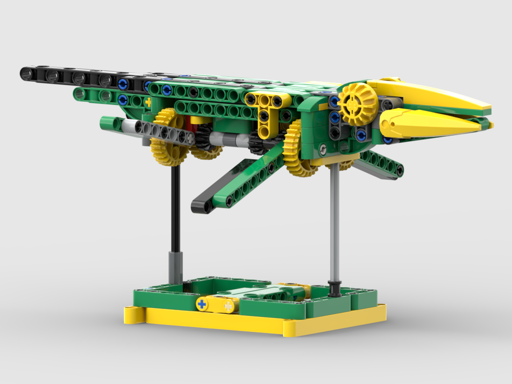 LEGO MOC Liopleurodon by Raptor9889 | Rebrickable - Build with LEGO