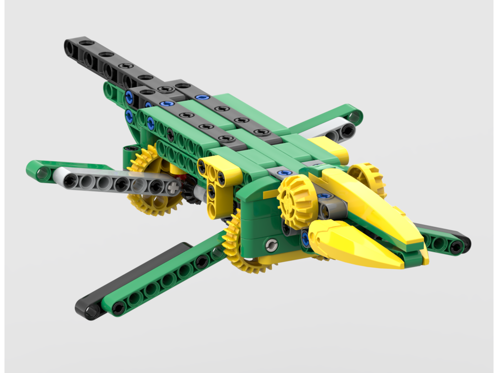 LEGO MOC Liopleurodon by Raptor9889 | Rebrickable - Build with LEGO