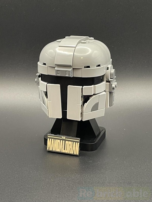 LEGO MOC The Mandalorian's Helmet by LKBuilds | Rebrickable - Build ...
