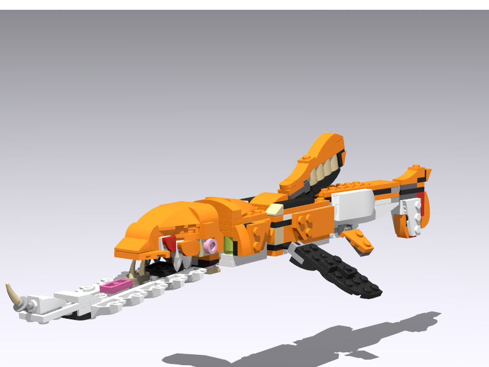 LEGO MOC 31129 Underbite Jaw Fish by cre8torbuilds | Rebrickable ...
