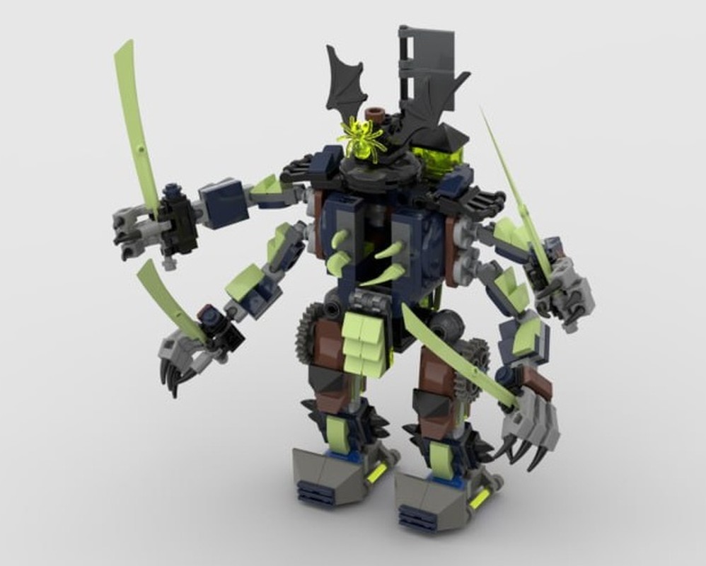 LEGO MOC Possessed samurai X mech by Max1m893 | Rebrickable - Build ...