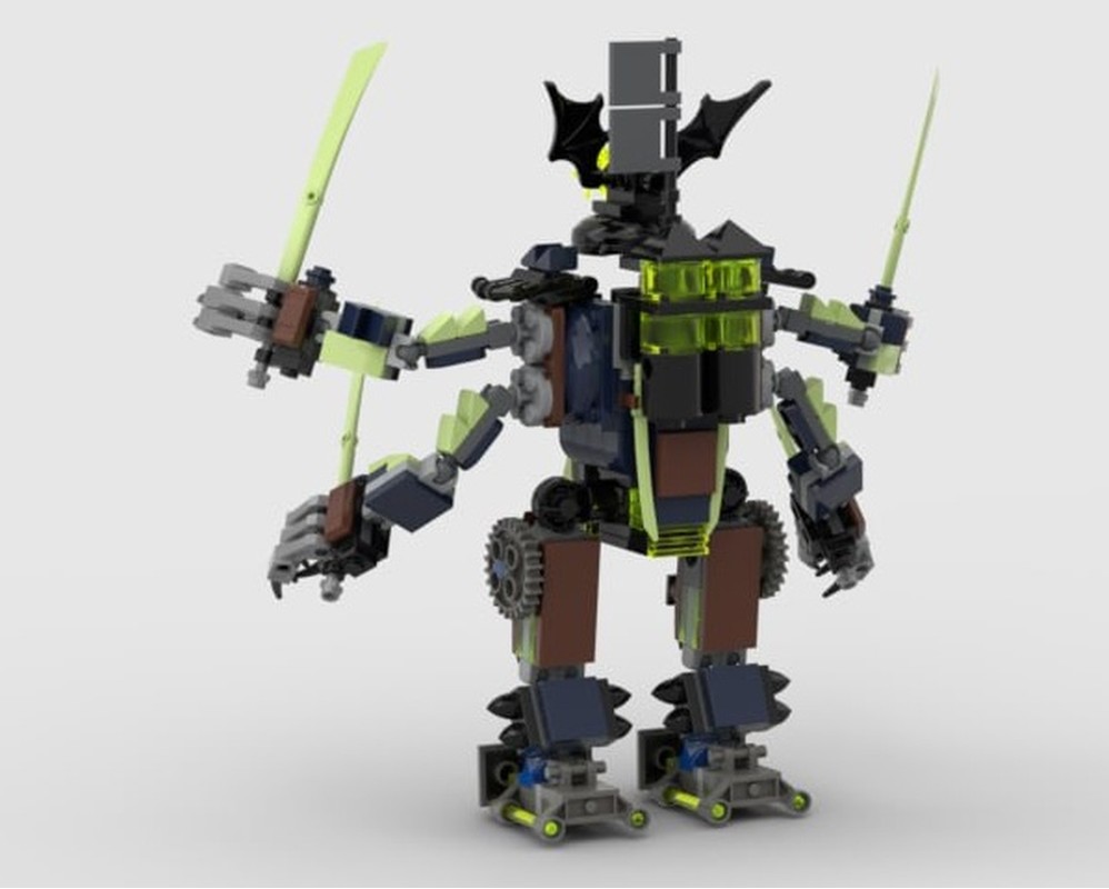 LEGO MOC Possessed samurai X mech by Max1m893 | Rebrickable - Build ...
