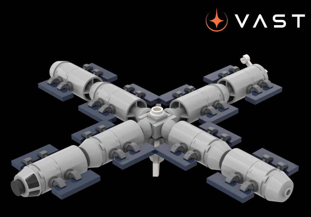 LEGO MOC Haven-2 Space Station Final Configuration (1:220 Scale) by ...