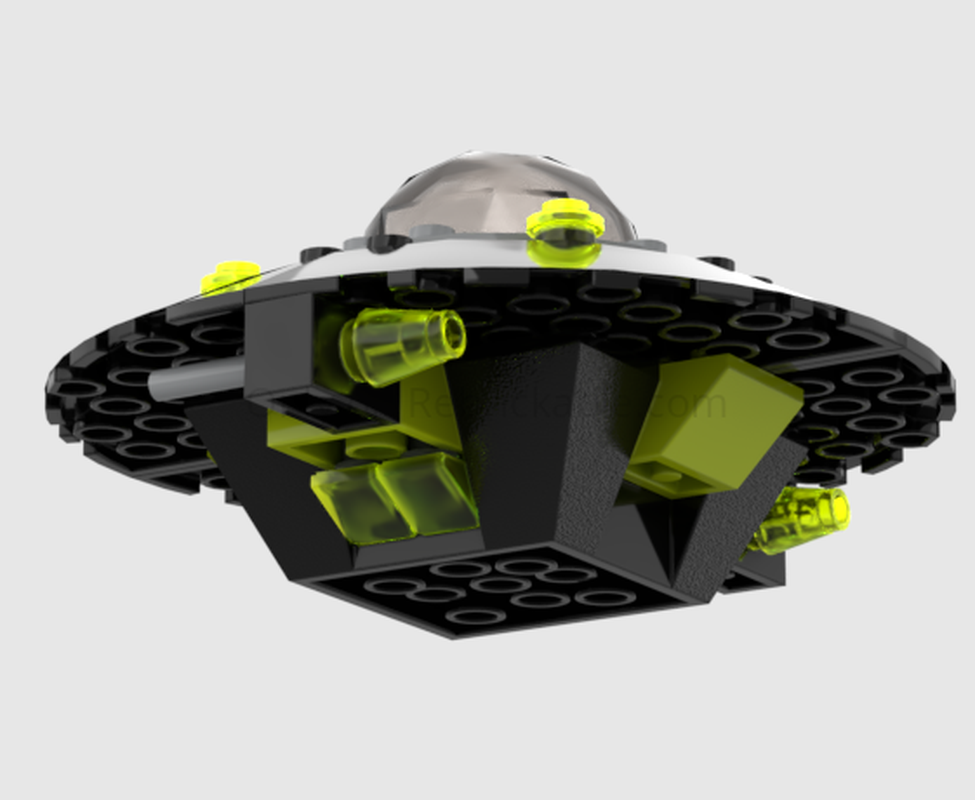 LEGO MOC Lego UFO MOC by Outer Rim | Rebrickable - Build with LEGO