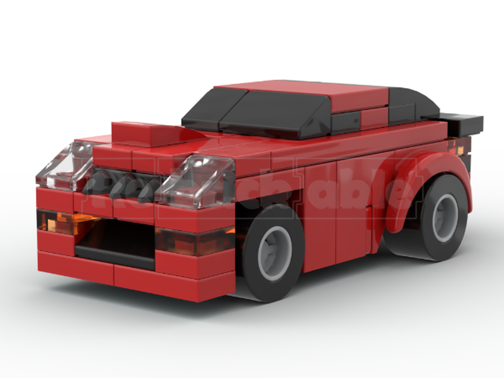 LEGO MOC Porsche 924 Carrera GTR by NJDesign | Rebrickable - Build with ...