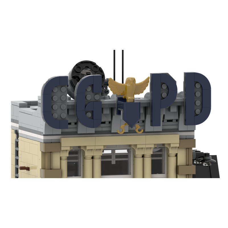 LEGO MOC 10278 GCPD modifications by minepro3600 | Rebrickable - Build ...