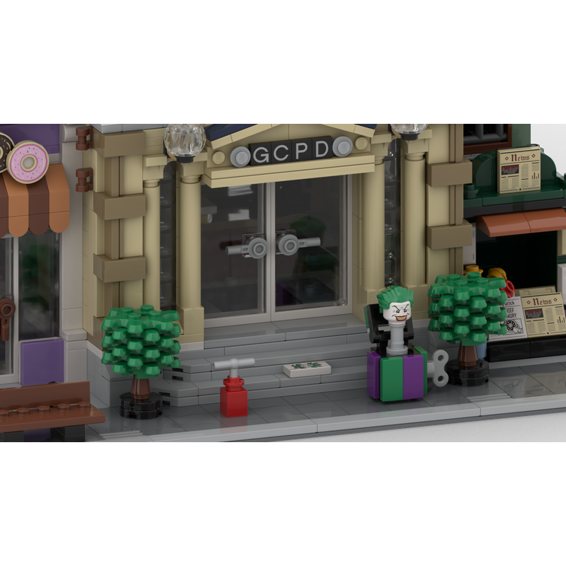 LEGO MOC 10278 GCPD modifications by minepro3600 | Rebrickable - Build ...