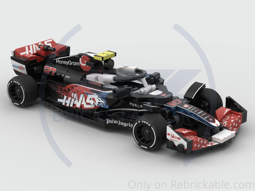 LEGO MOC-198899 F1 Haas VF-24 United States by Pit Lane Bricks Factory ...
