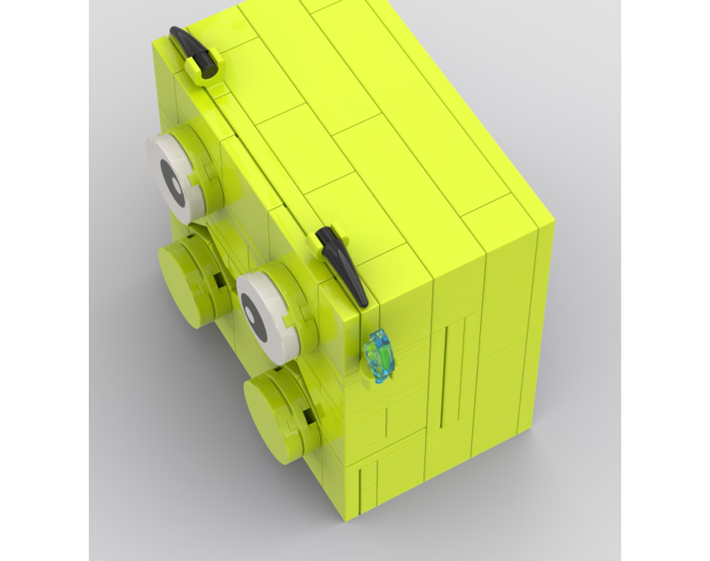 LEGO MOC Scared 2x2 brick by Thierry | Rebrickable - Build with LEGO