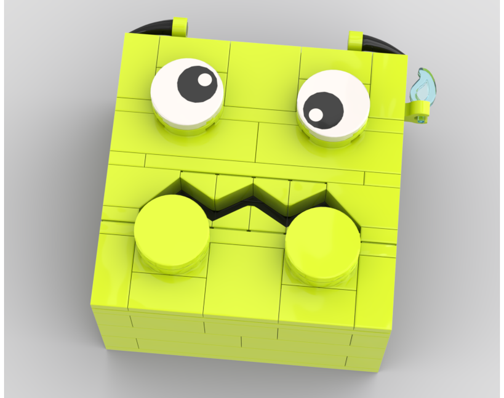 LEGO MOC Scared 2x2 brick by Thierry | Rebrickable - Build with LEGO