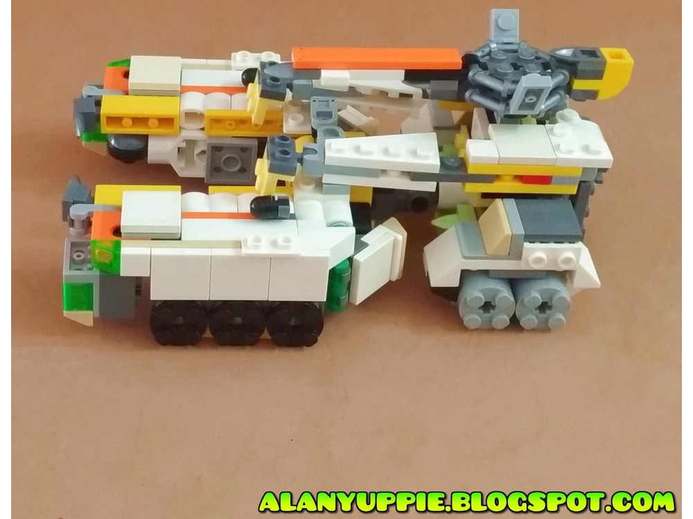 LEGO MOC Transformer Tank from LEGO Creator 31115: Space Mining Mech by ...