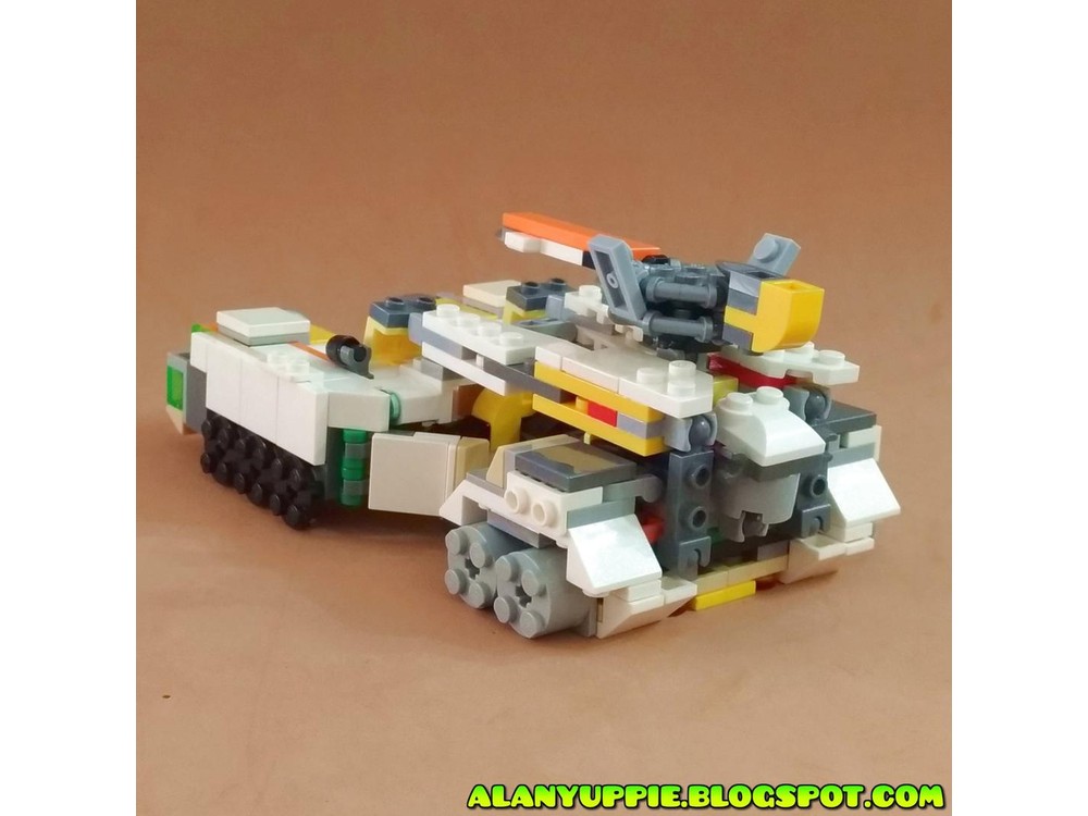 LEGO MOC Transformer Tank from LEGO Creator 31115: Space Mining Mech by ...