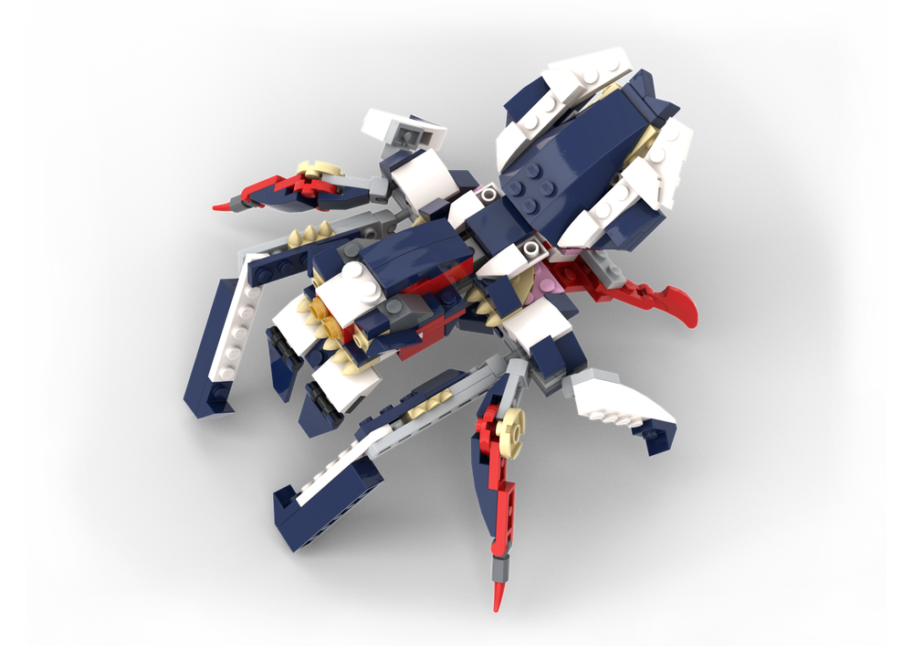 Lego Moc Jumping Spider 31088 Alternate Moc Build By Xcissors