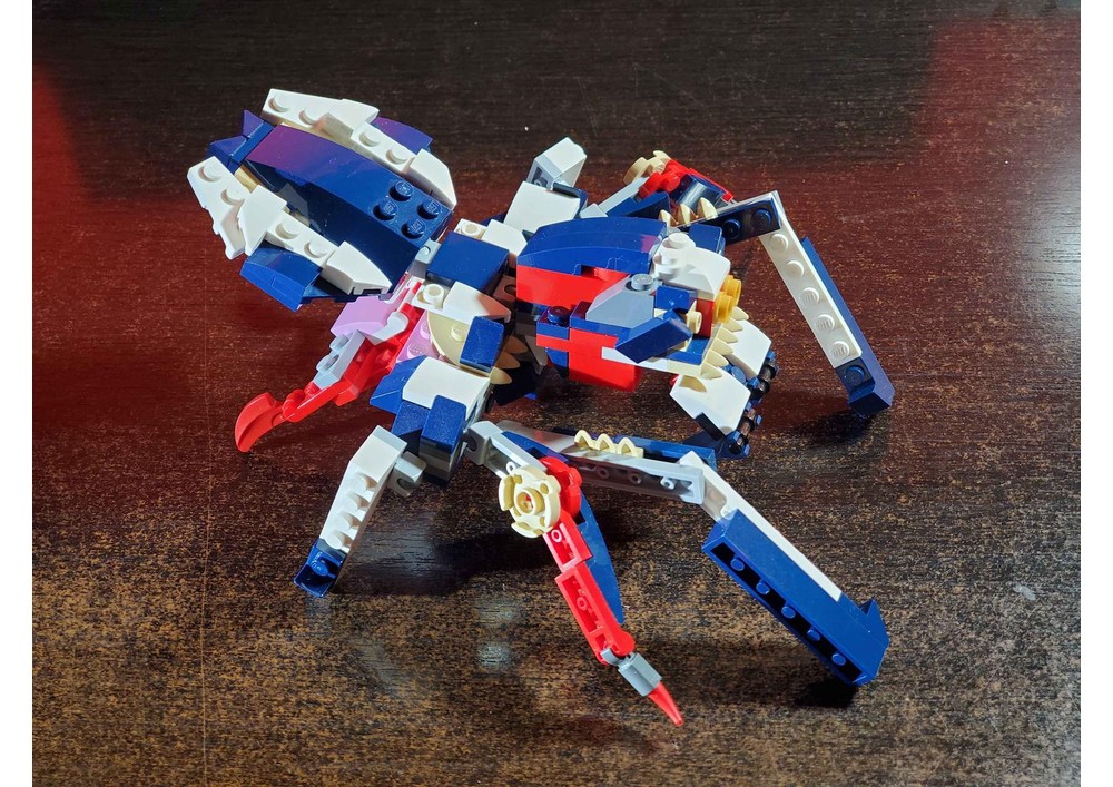 Lego Moc Jumping Spider 31088 Alternate Moc Build By Xcissors
