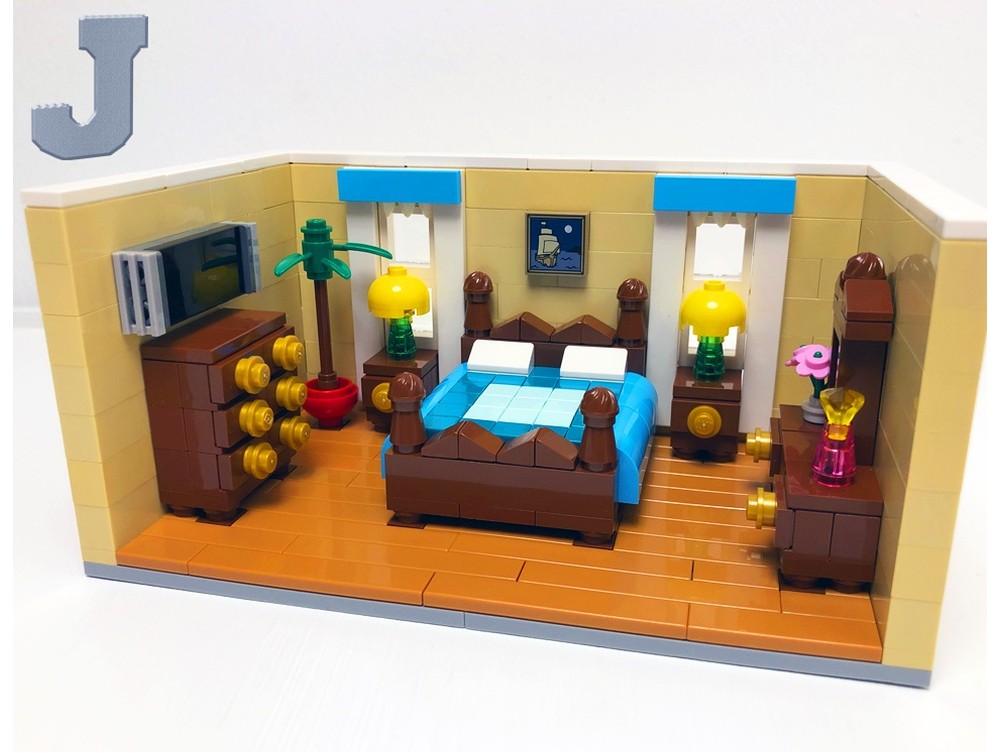 Lego Moc Master Primairy Bedroom By Jaystepher Rebrickable Build