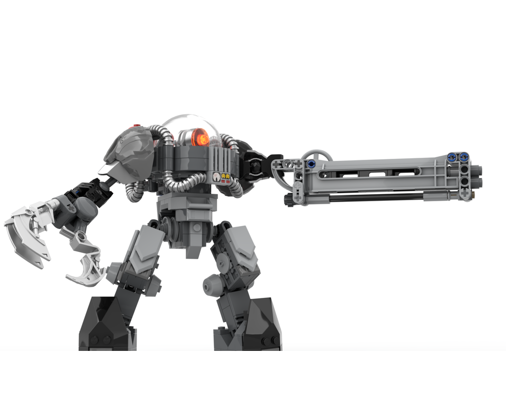 Lego Moc Underwater Robot Clarence By Sparrowlegs Rebrickable Build