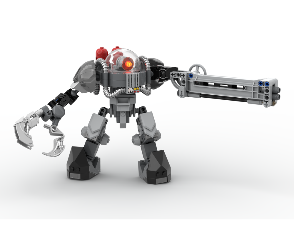Lego Moc Underwater Robot Clarence By Sparrowlegs Rebrickable Build