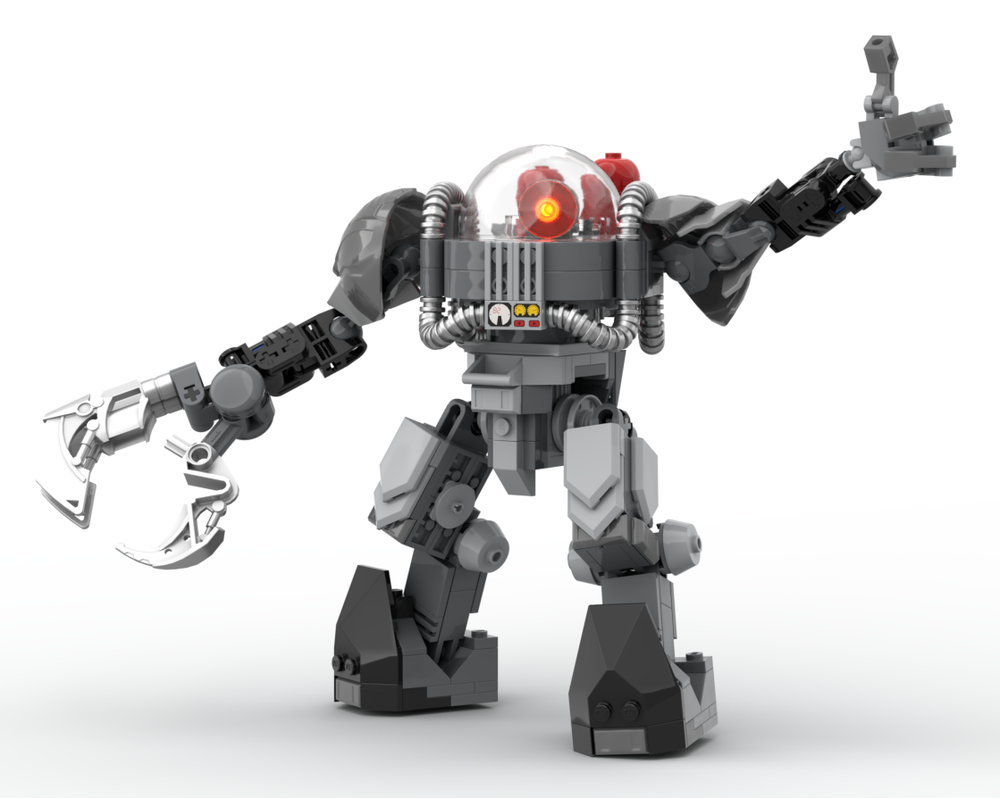 Lego Moc Underwater Robot Clarence By Sparrowlegs Rebrickable Build